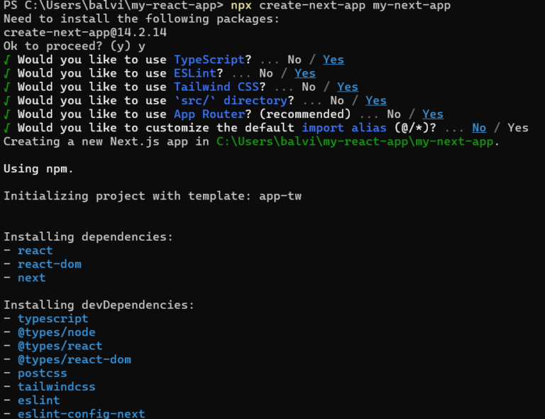 Setting Up A Reactjs And Nextjs Project Tekraze 2025
